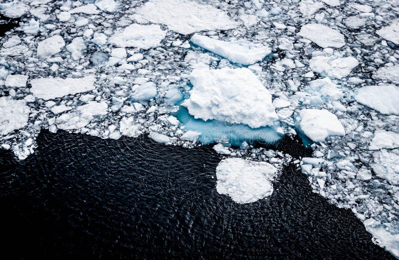 Antarctica - Floating Ice stock image. Image of seawater - 64445933