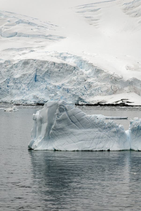 Antarctica - Pieces of Floating Ice - Global Warming Stock Photo ...