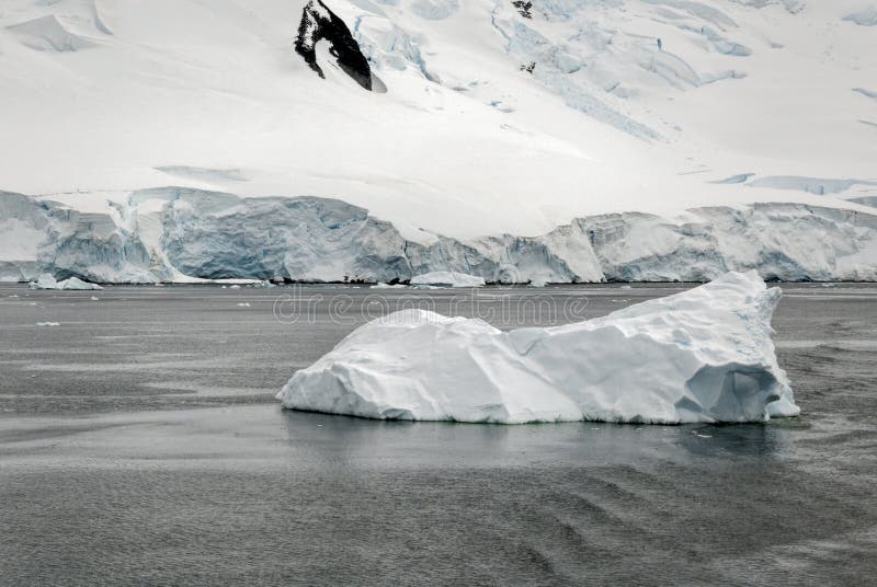 Antarctica - Pieces of Floating Ice - Global Warming Stock Photo ...