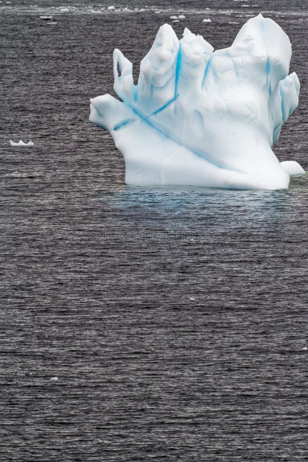 Antarctica - Pieces of Floating Ice - Global Warming Stock Photo ...