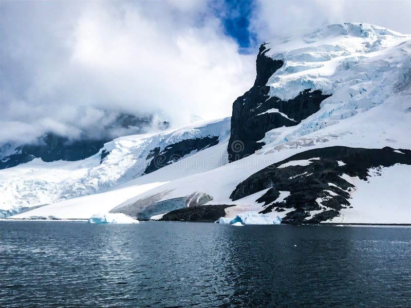 Antarctica in winter stock photo. Image of remote, ocean - 110011492