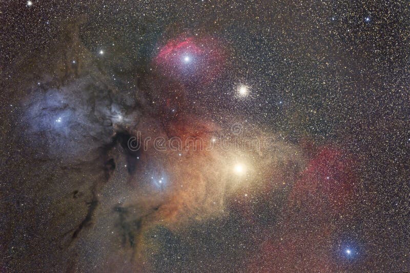 Antares Region stock photo. Image of camera, nebula - 232621782