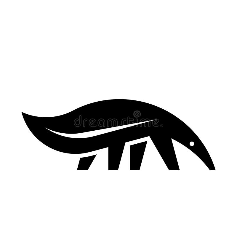 Anteater Logo stock vector. Illustration of wildlife - 259970567