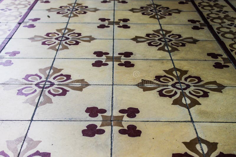 Antecedentes De Baldosas De Color Vintage Foto de archivo - Imagen de ...