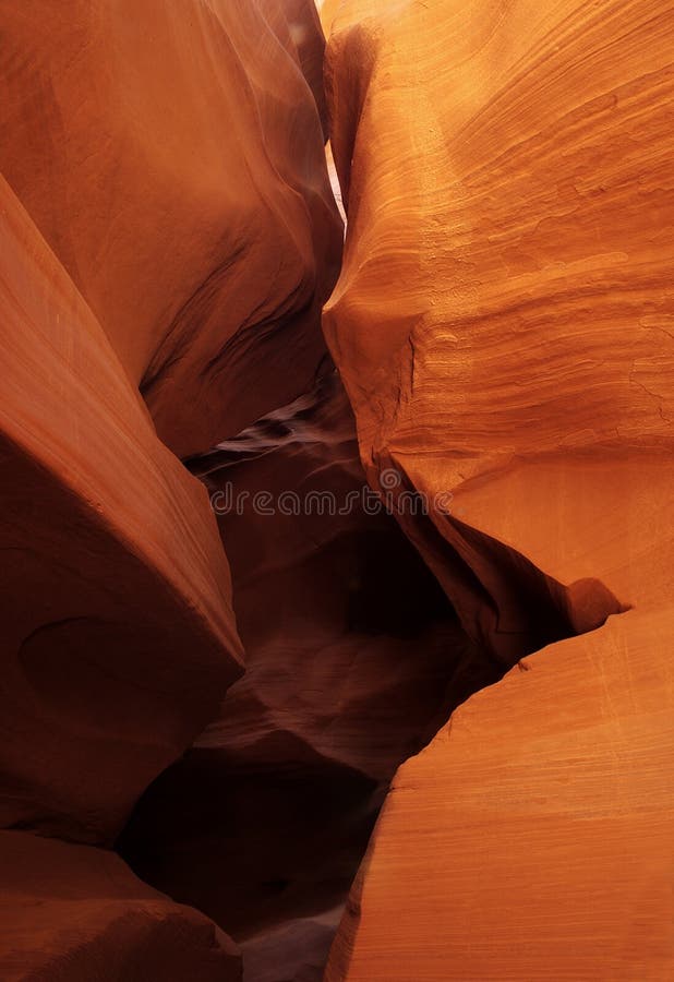 Inside Antelope Canyon 7 stock image. Image of slot, stone - 94587
