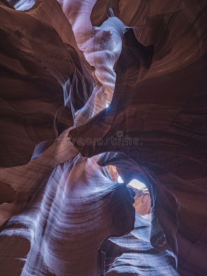 Antelope Canyon inside stock image. Image of beauty - 315746311
