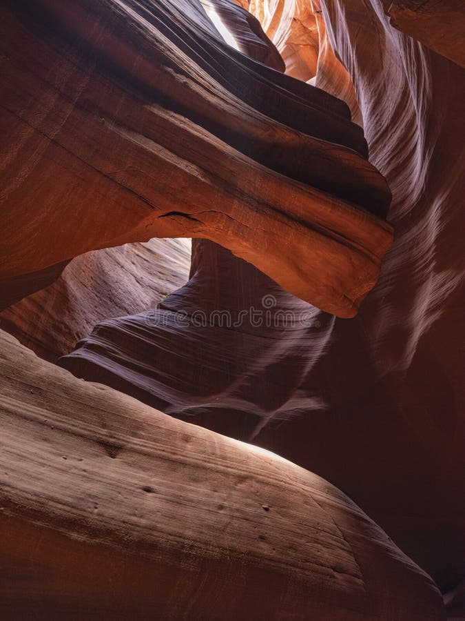 Antelope Canyon inside stock image. Image of canyon - 315746351