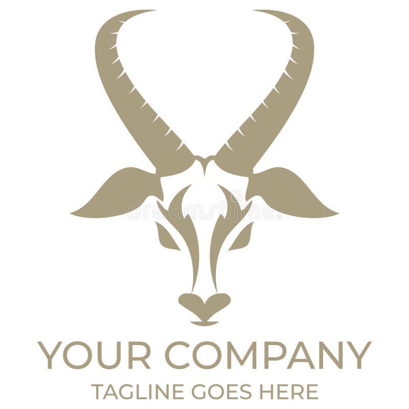 Antelope Logo Vector Illustrations Design Icon Logo Stock Vector ...