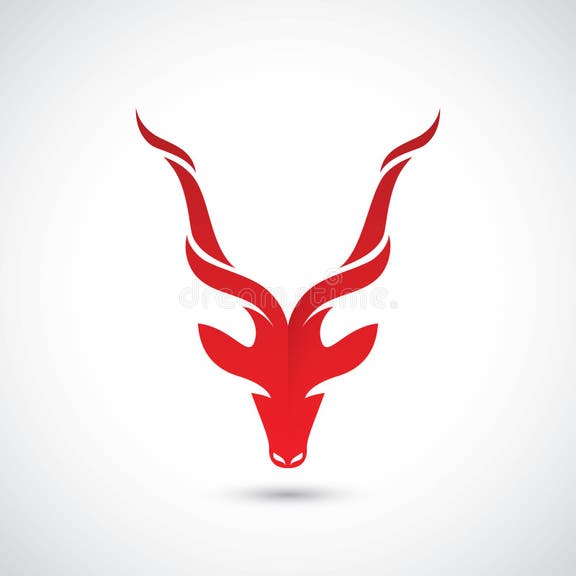Antelope Sign - Vector Illustration Stock Vector - Illustration of ...