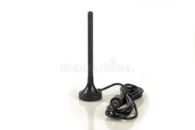 Antena da tabela imagem de stock. Imagem de tecnologia - 12713947