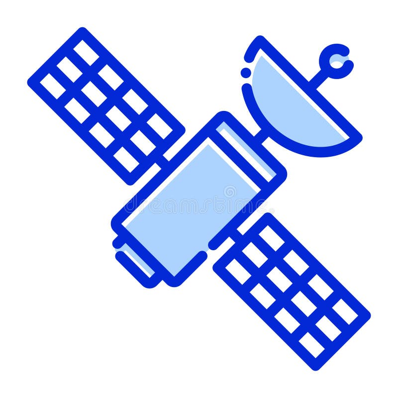 Antena Gps De Espacio Satelital Icono Vectorial Completamente Editable ...