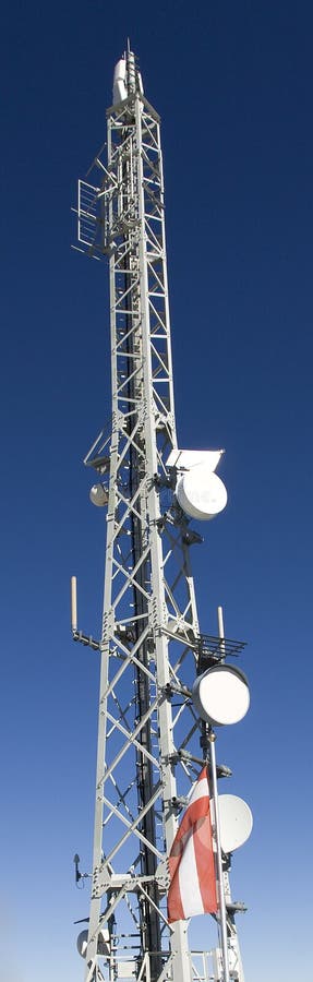 Antenna stock image. Image of blue, radio, pylon, emission - 26291527