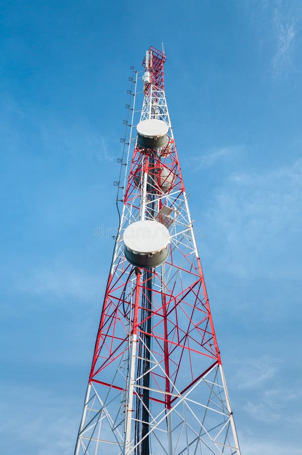 Antenna communication stock image. Image of reception - 22948283