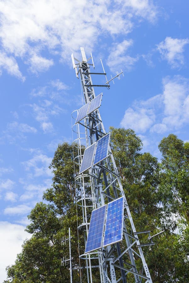 Antenna. stock photo. Image of renewable, radio, antenna - 59709724