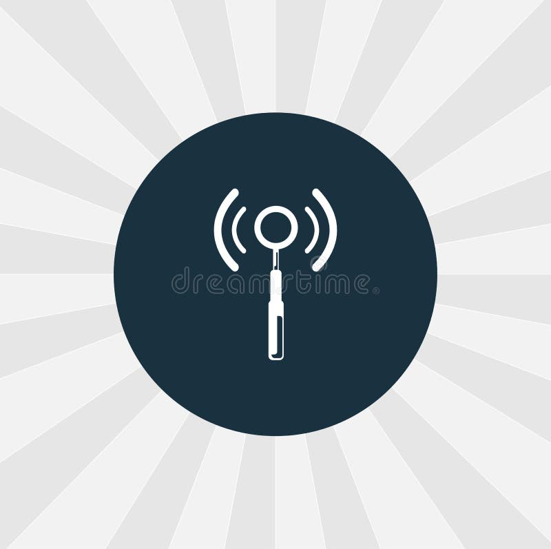 Antenna Icon. Cellular Isolated Icon. Digital Technologies Design ...