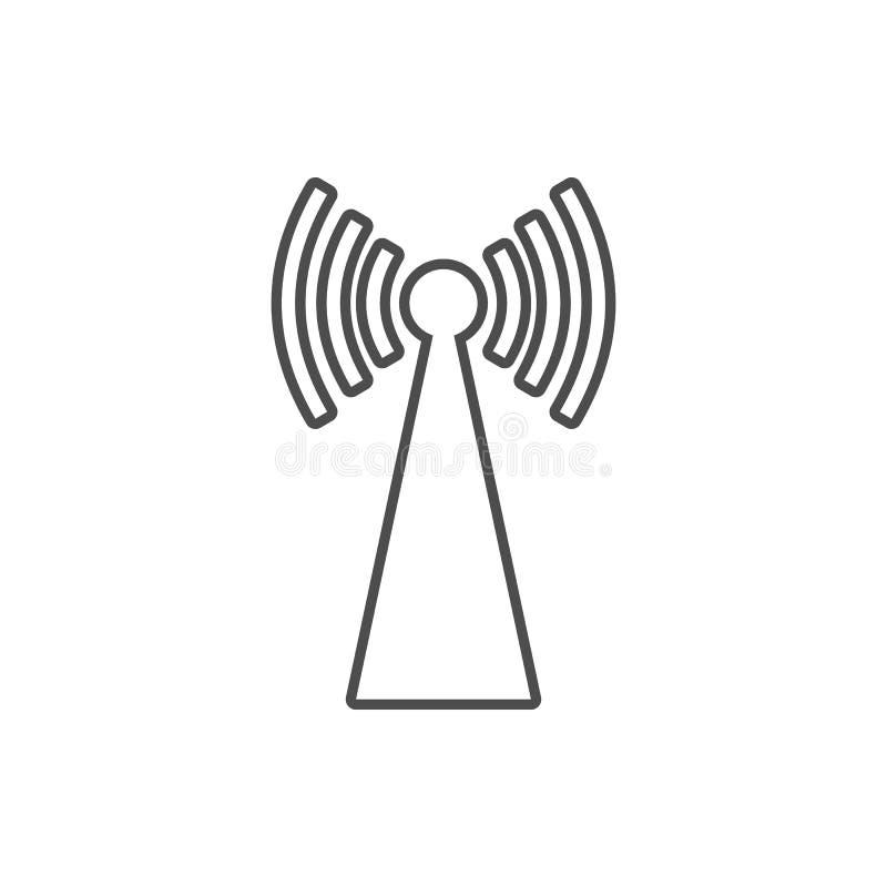 Antenna Icon. Element of Web for Mobile Concept and Web Apps Icon Stock ...