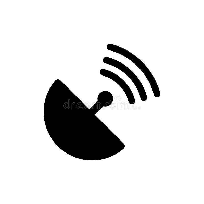 Antenna icon vector stock vector. Illustration of digital - 287814662