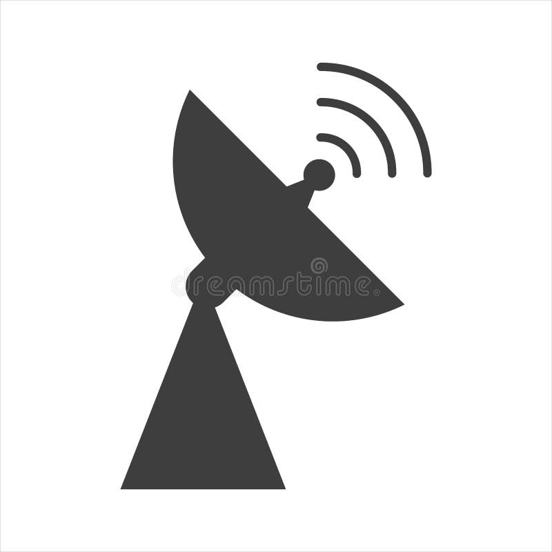 Antenna Icon on White Background. Transmitter Antenna Stock Vector ... Antenna Icon on White Background. Transmitter Antenna Stock Vector ...