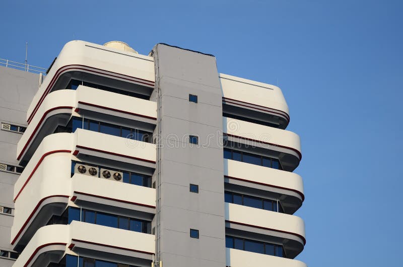 Wireless Communication System on a Tall Building Stock Image - Image of ...