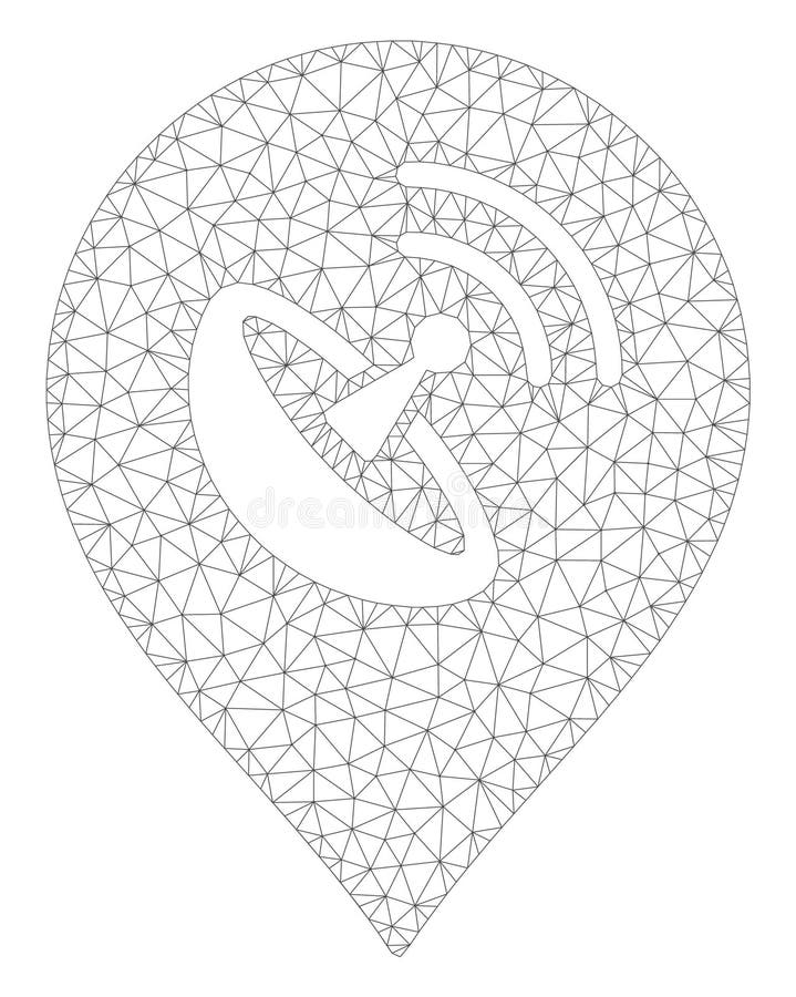 Antenna Marker Polygonal Frame Vector Mesh Illustration Stock Vector ... Antenna Marker Polygonal Frame Vector Mesh Illustration Stock Vector ...