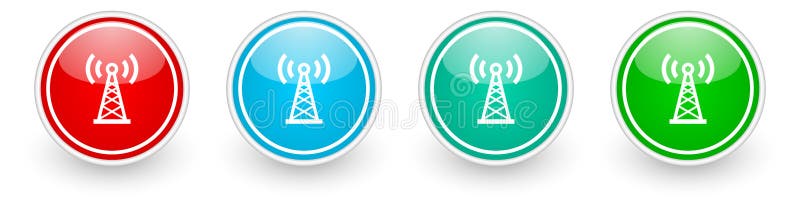 Mobile Mast Icons Stock Illustrations – 334 Mobile Mast Icons Stock ...