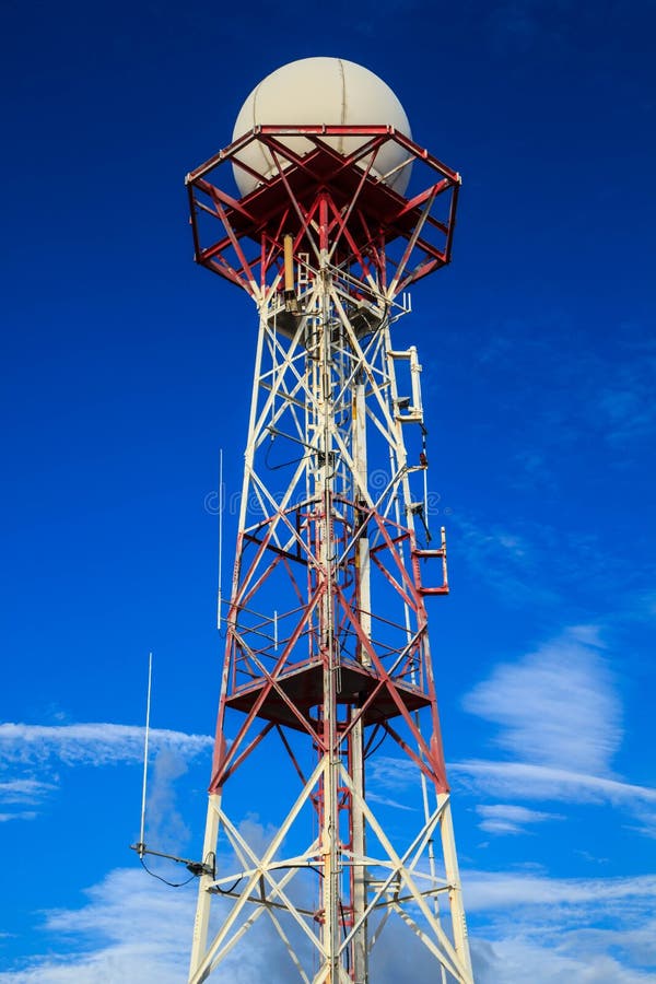 Antenna offshore stock photo. Image of frequency, engineering - 146525966
