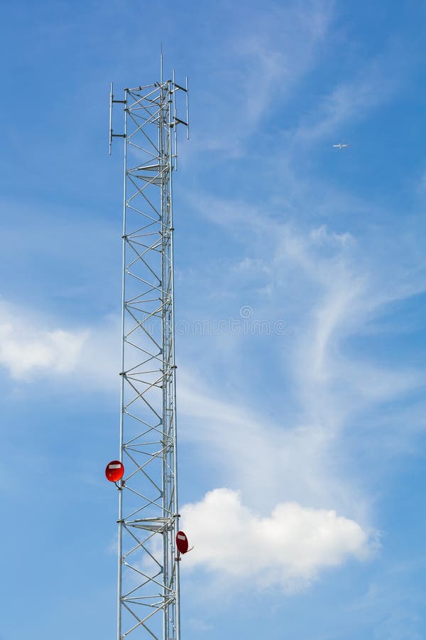 Tv antenna repeater stock image. Image of digital, telecommunication ...