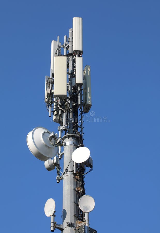 Antenna of the Repeater of the Mobile Network and Wifi Signal with Many ...