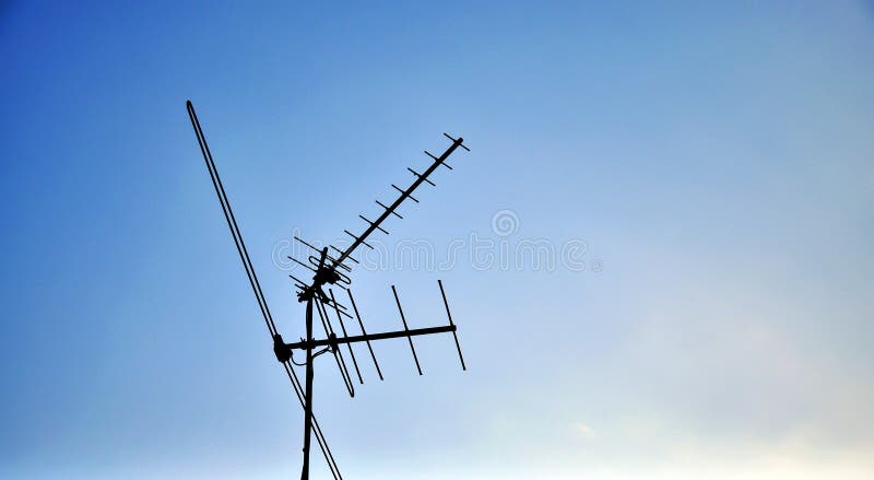 Antenna stock image. Image of television, receiver, metal - 47044509