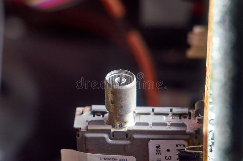 Antenna Socket on the TV Board Stock Photo - Image of close, flat ...