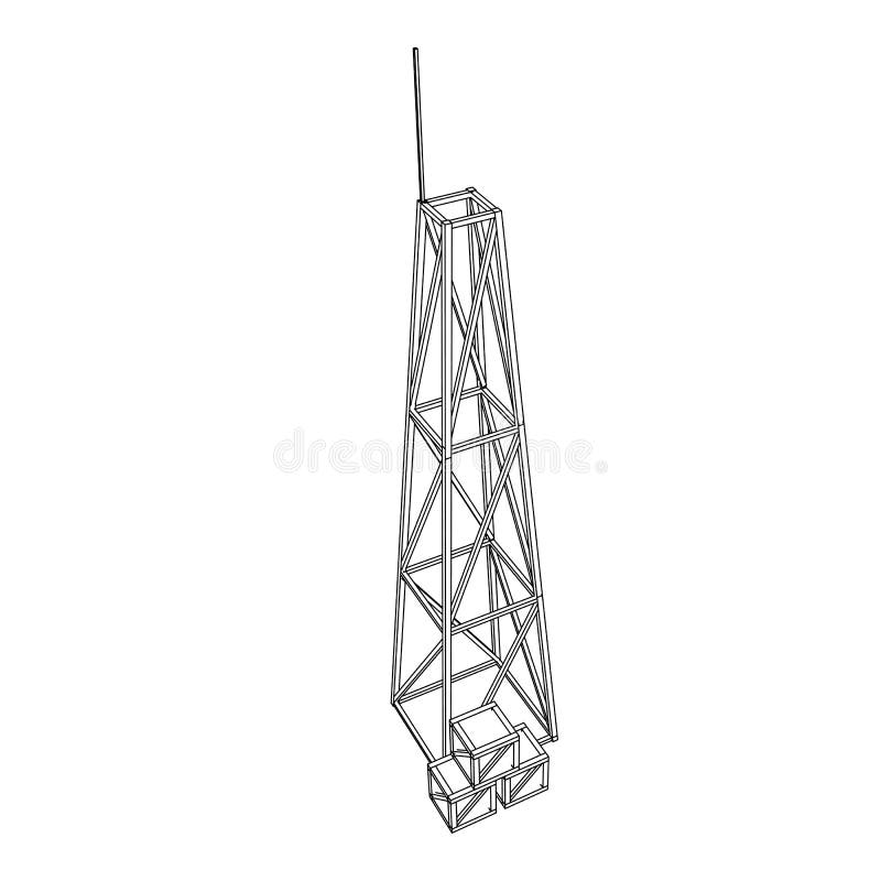 Antenna. Telecommunications Transmitter Radio Tower. Communications ...