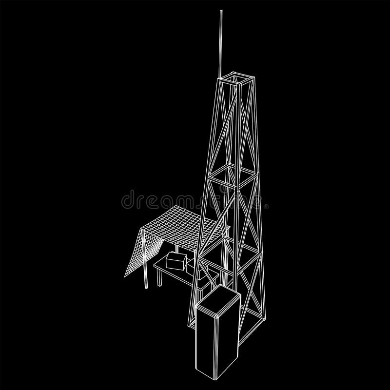 Antenna. Telecommunications Transmitter Radio Tower. Communications ...