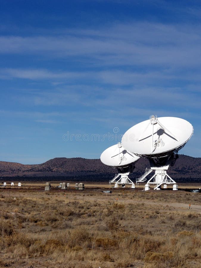 Antenna - Very Large Array Radio Telescope 3 Stock Image - Image of ...