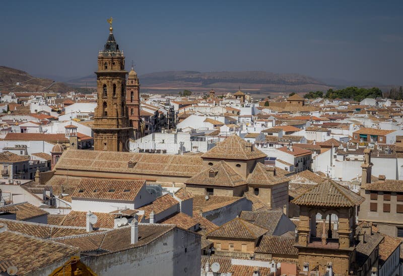 De Estepa Door and Bullring- Antequera-ANDALUSIA-SPAIN Stock Image ...