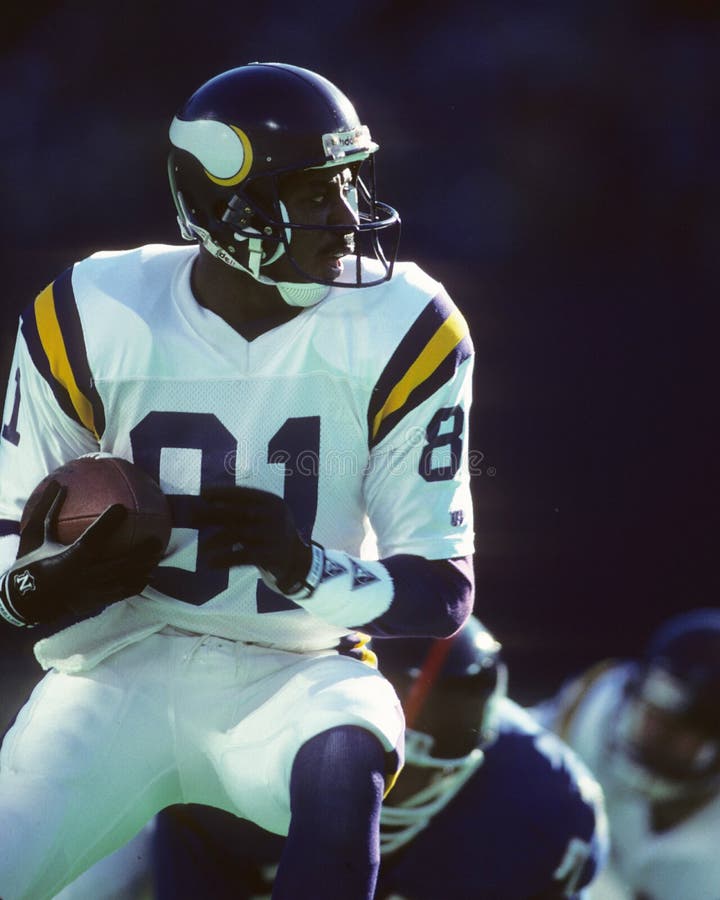 Anthony Carter, Minnesota Vikings Editorial Photography - Image of ...