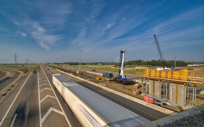 Anthony Henday at 87 Ave stock image. Image of anthony - 280047721