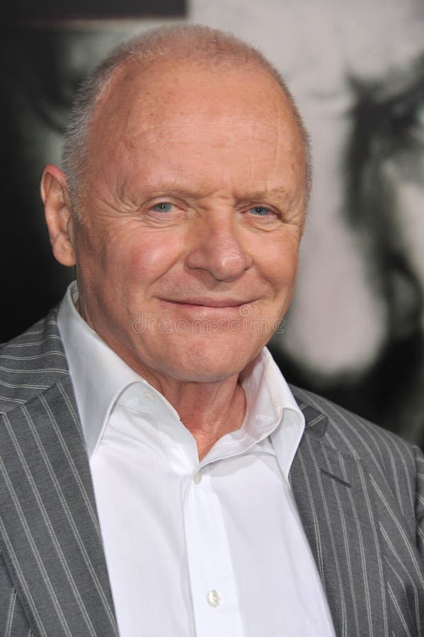 Anthony Hopkins, Senhor Anthony Hopkins Foto de Stock Editorial ...