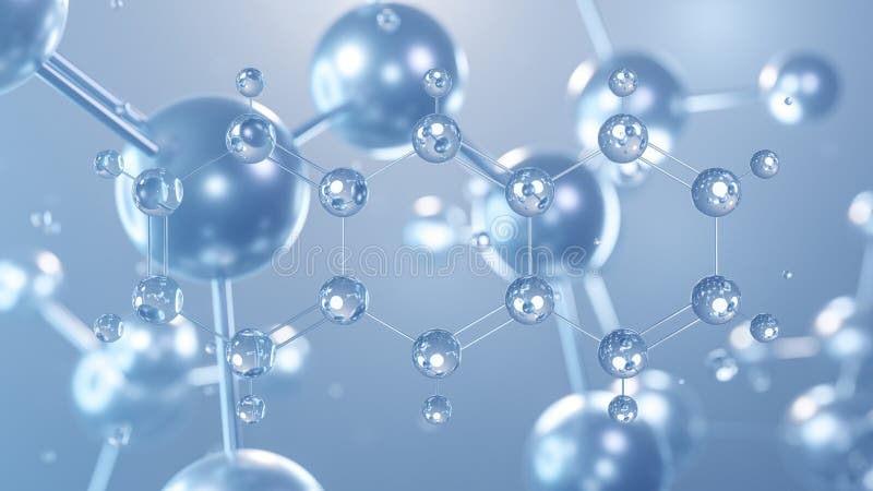 Anthracene Molecular Structure 3d, Flat Model, Polycyclic Aromatic ...
