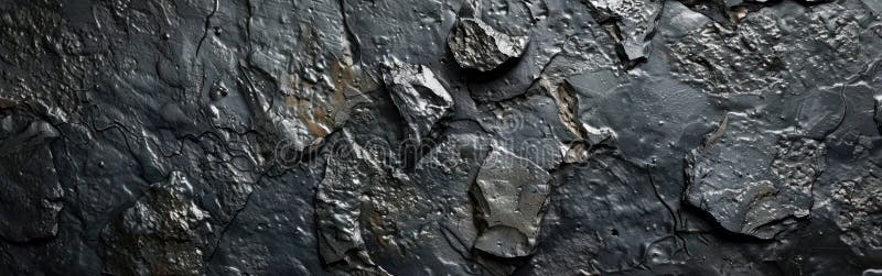 Anthracite Concrete Texture Background with Black Stone Stock ...