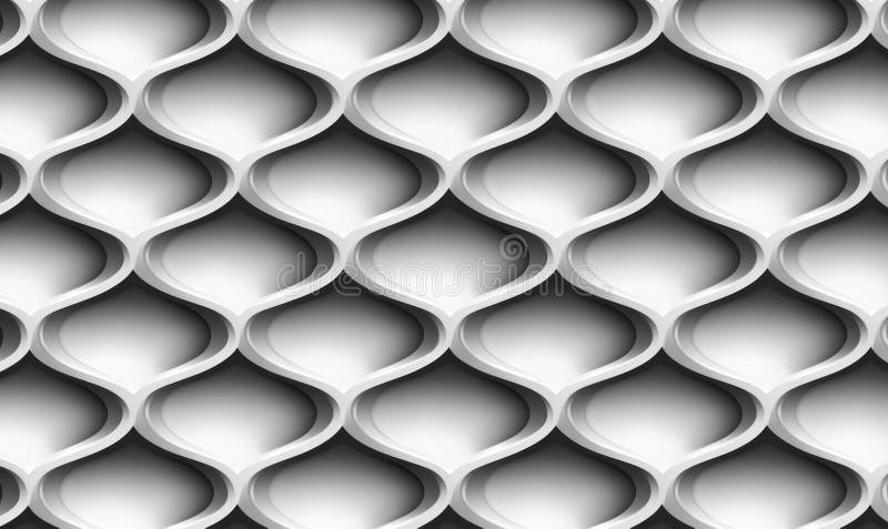 Anthracite Gray Seamless Wide Modern Moroccan Pattern Stock Photos ...