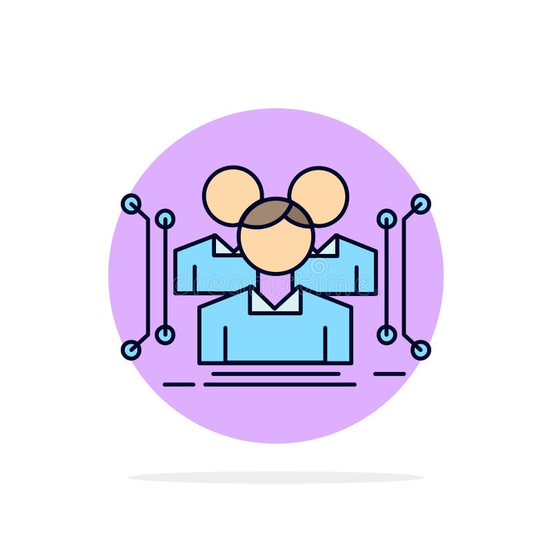 Anthropometry, Body, Data, Human, Public Flat Color Icon Vector Stock ...