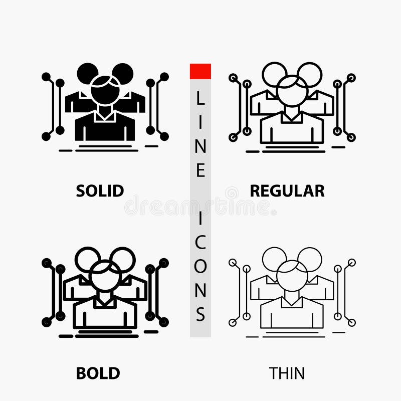 Anthropometry, Body, Data, Human, Public Icon in Thin, Regular, Bold ...