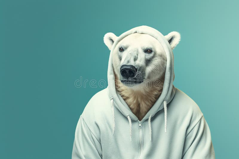 Animals Wearing Human Clothes. Generative Ai Stock Illustration ...