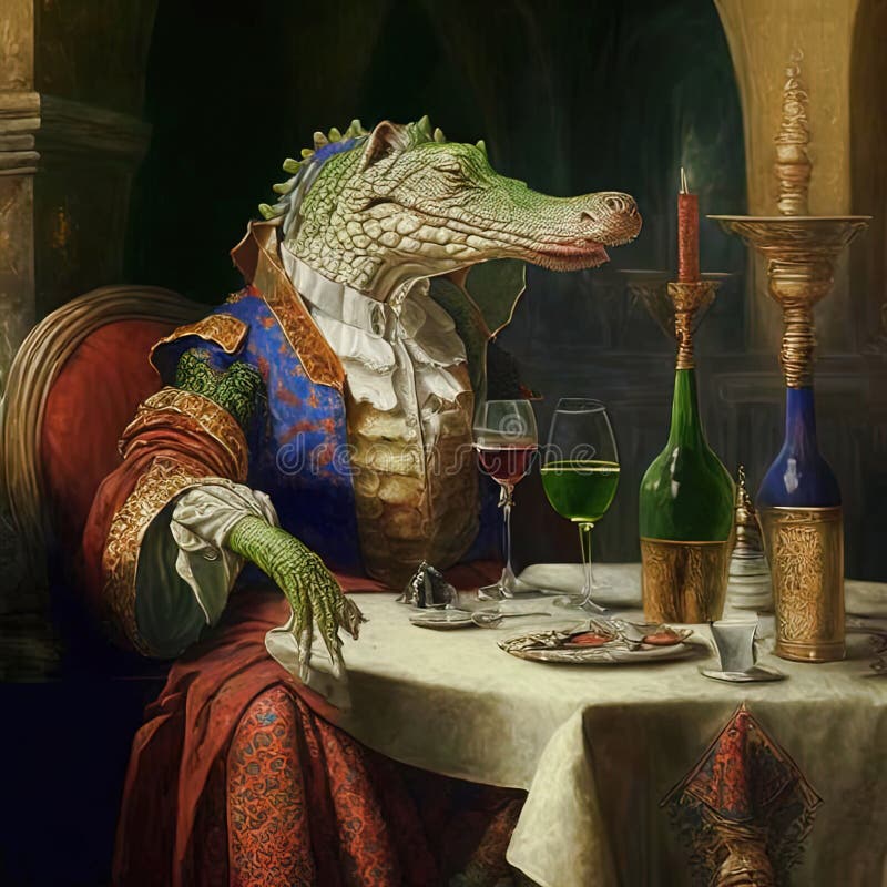 Anthropomorphic Crocodile Stock Illustrations – 368 Anthropomorphic ...