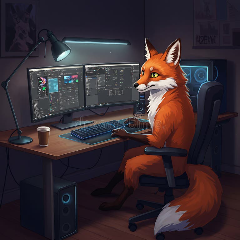 Computer Fox Stock Illustrations – 1,773 Computer Fox Stock ...