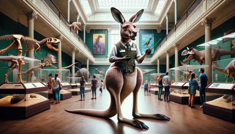 Anthropomorphic Kangaroo Stock Illustrations – 74 Anthropomorphic ...