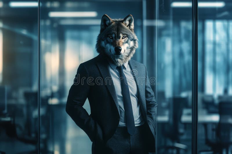 Anthropomorphic Wolf in Business Suit: a Unique Corporate Identity ...