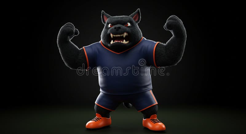 Wolf Character Artist Pencil Cartoon Illustration Stock Illustration ...