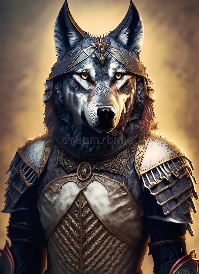 Anthropomorphic Wolf Stock Illustrations – 892 Anthropomorphic Wolf ...