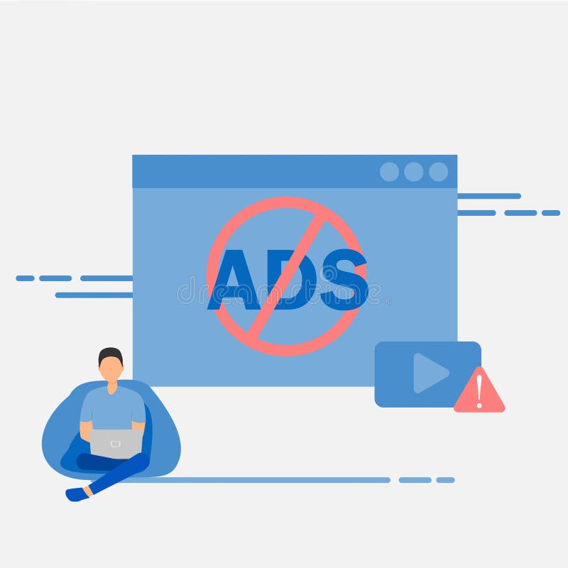 Anti-advertisement. Using Browser Application To Surf the Internet ...